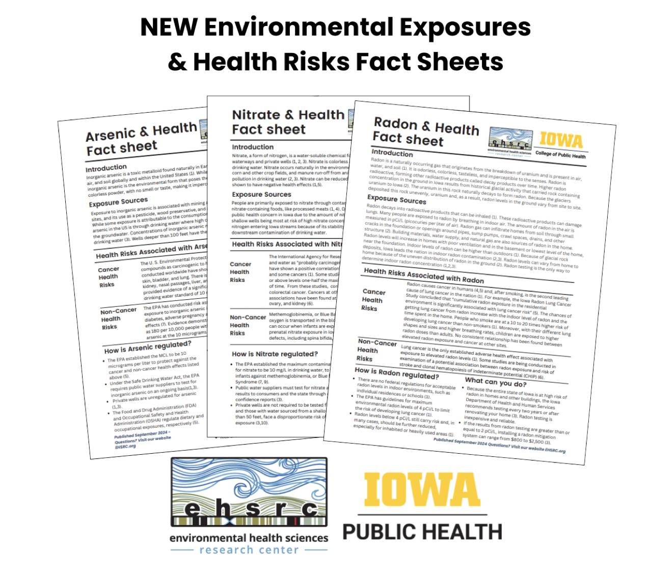 Environmental Exposures and Health Risks Fact Sheets – Environmental ...